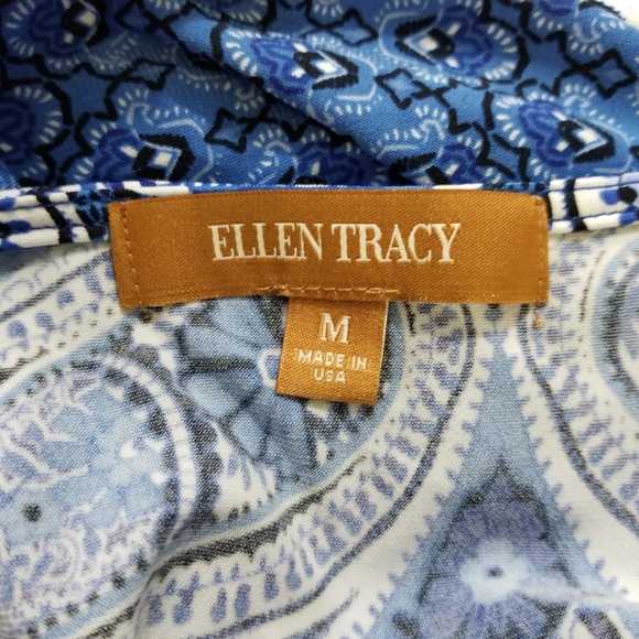 Ellen Tracy | Dresses | Ellen Tracy Provence Lapis Drape Neck Maxi ...